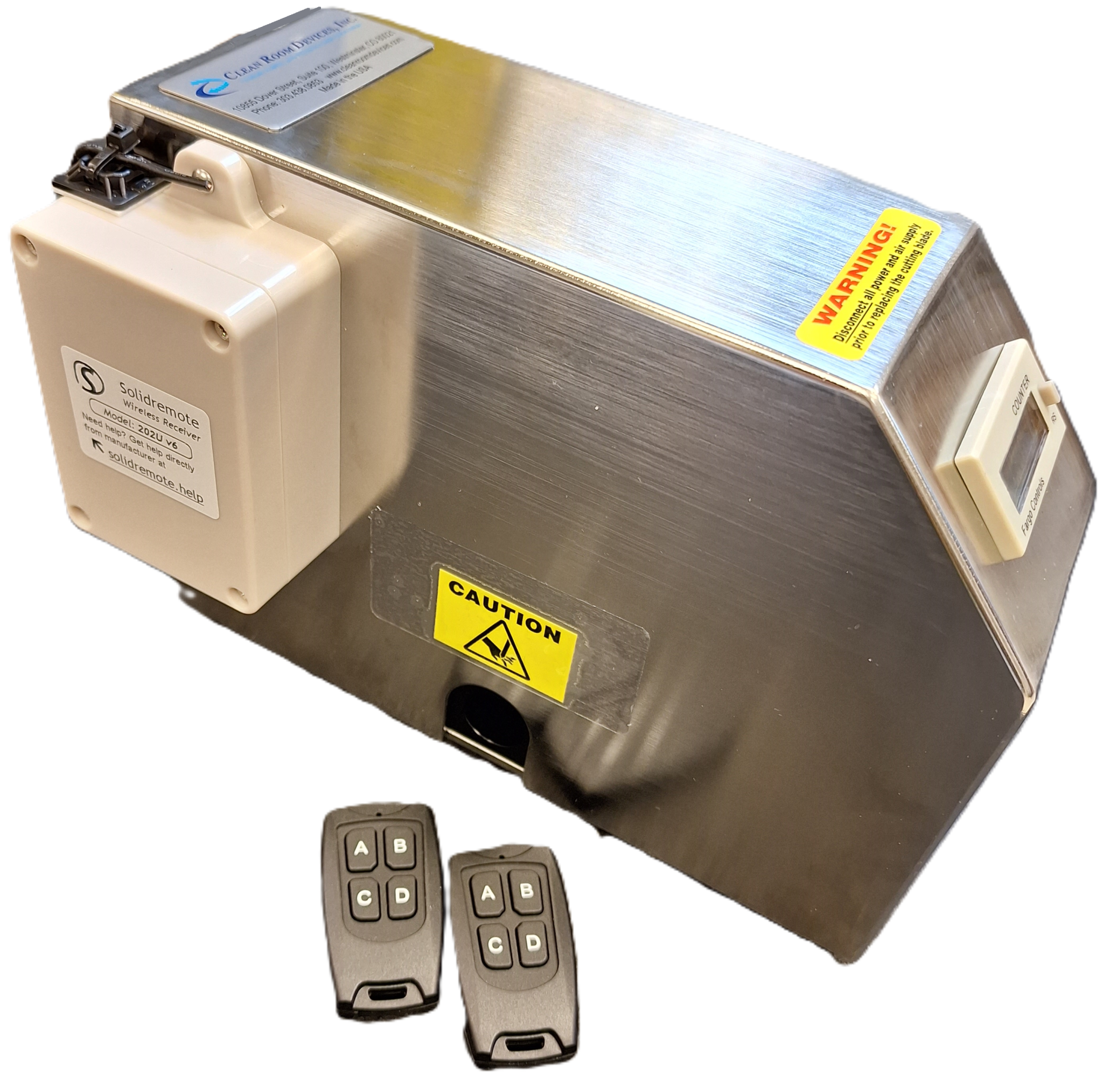 CRD100 Tubing Cutter - Clean Room Devices